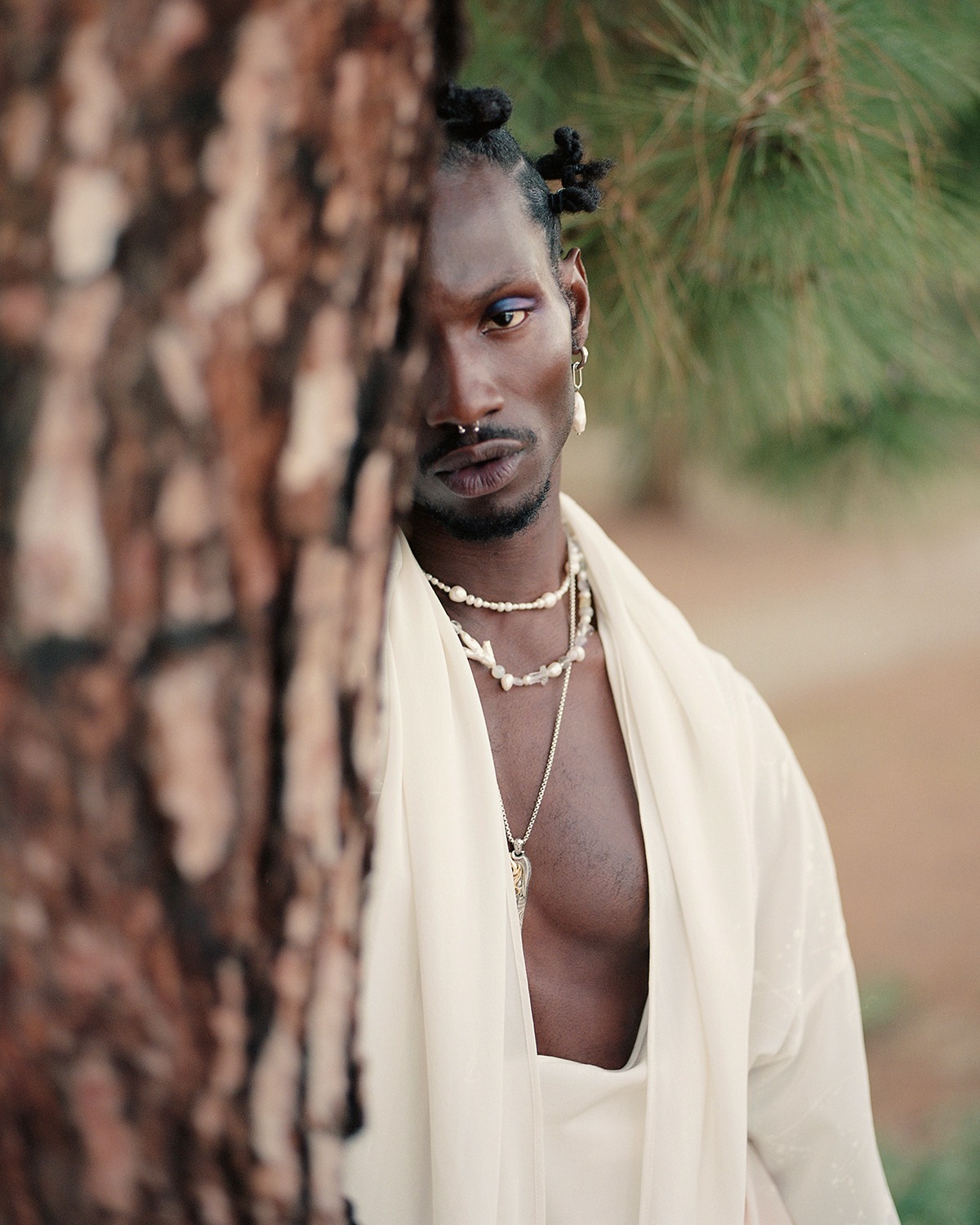 Erik Carter photographed Ivorian-Canadian model Adonis Bosso for Hunger ...