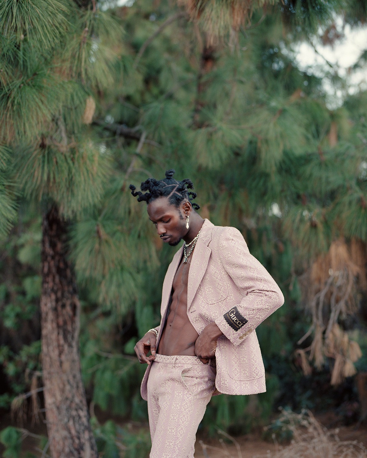 Erik Carter photographed Ivorian-Canadian model Adonis Bosso for Hunger ...