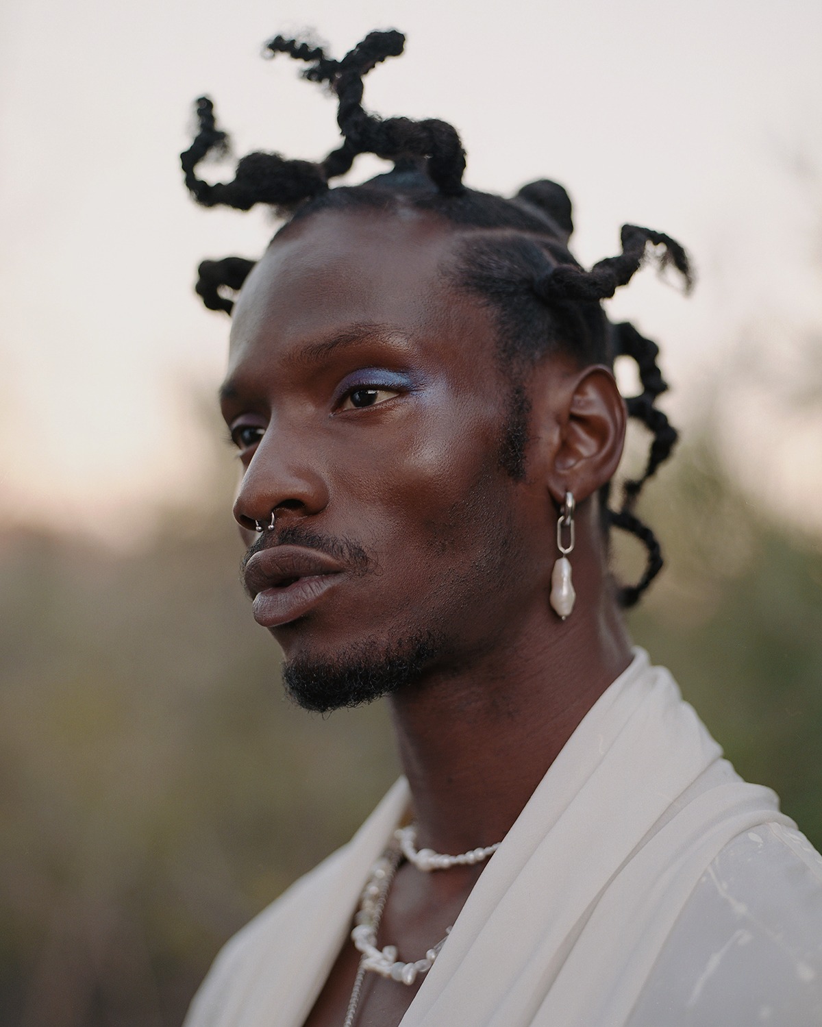 Erik Carter photographed Ivorian-Canadian model Adonis Bosso for Hunger ...