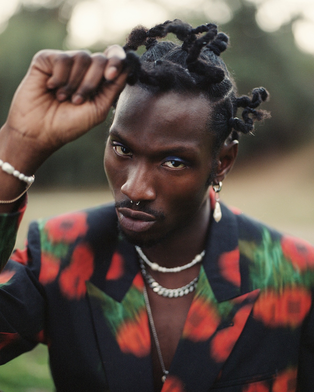 Erik Carter photographed Ivorian-Canadian model Adonis Bosso for Hunger ...